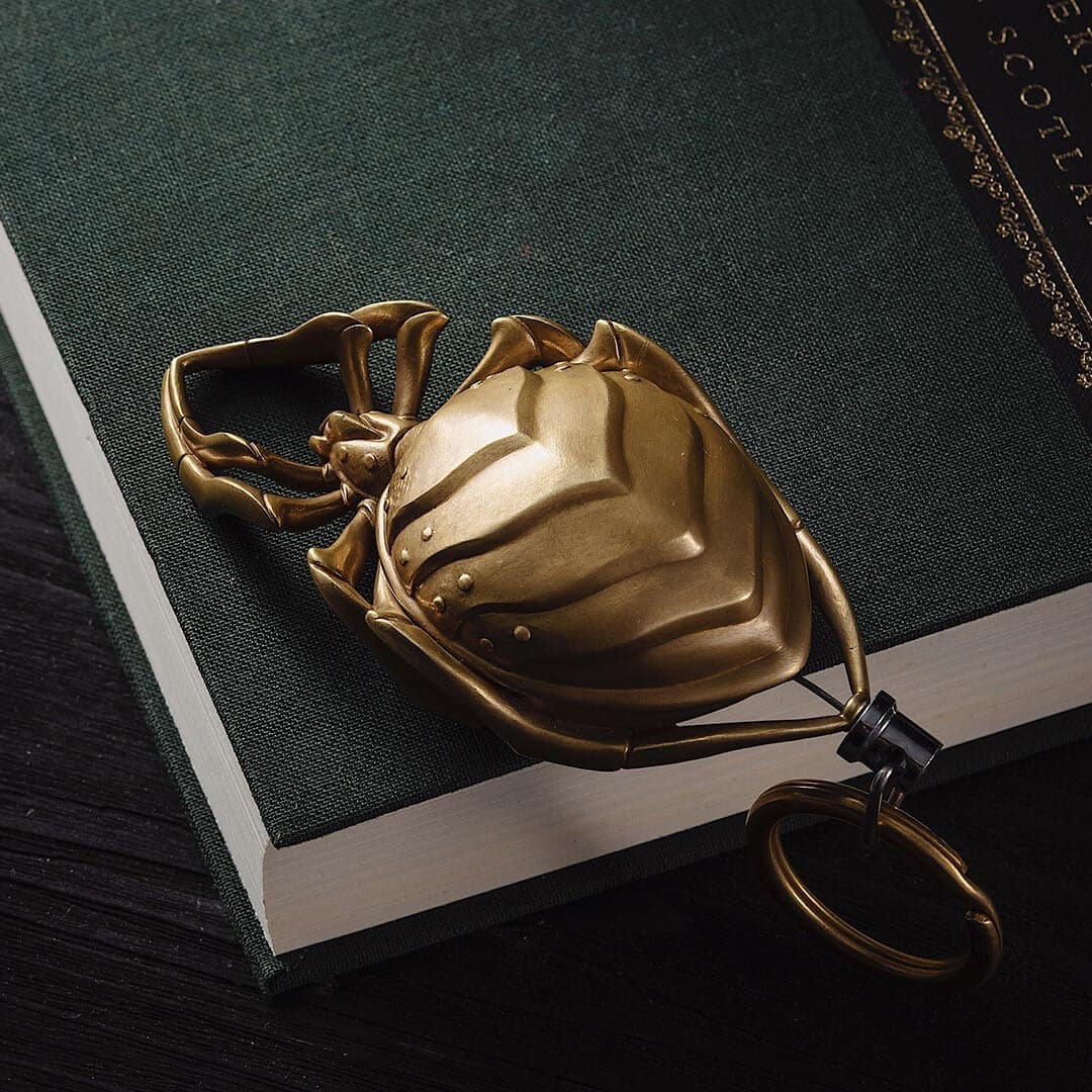Brass Spider Retractable Keychain. Brass Keychain. Unique Accessories ...
