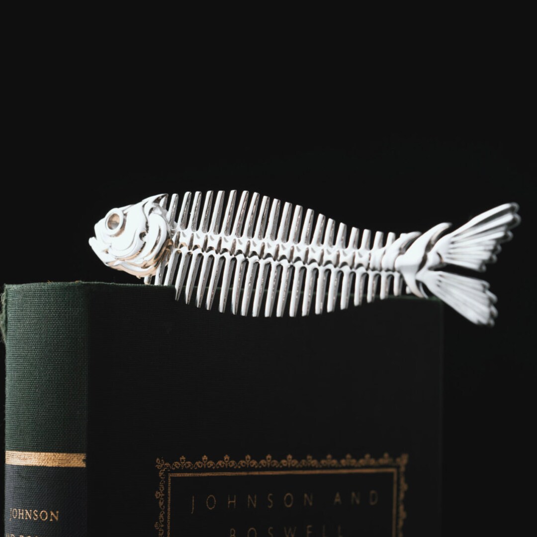 Seabass Comb in Stainless Steel. Hair Accessories. Fish Lover Gifts ...