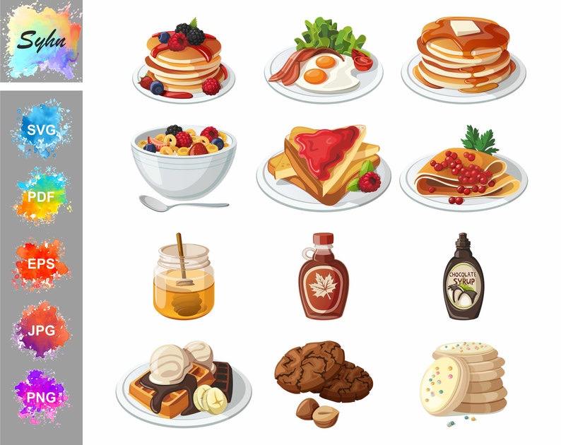 Food Drink SVG Set. Coffee Vector. Cricut Cut Files Layered - Etsy