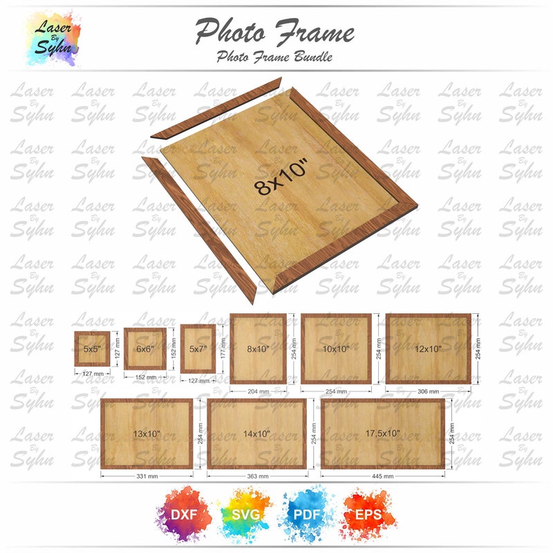 Picture Frame Svg - Etsy