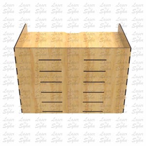Laser Cut A3 Paper Organizer SVG, File Storage Organizer SVG, Office ...