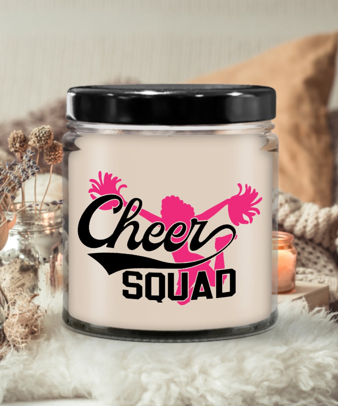 Cheer-squad Candle, Cheerleading Candle, Gifts for Cheer Squad ...