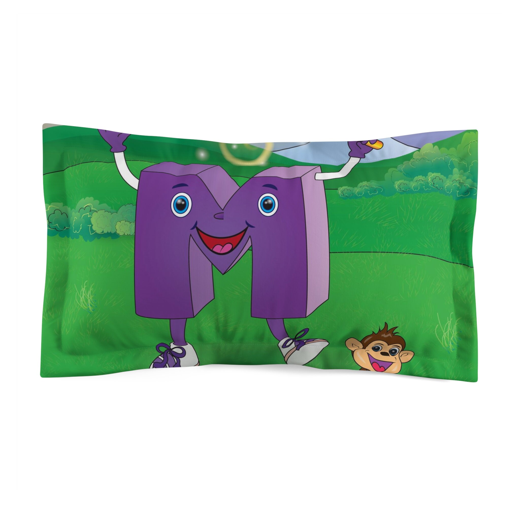 Alpha Buddies Magic milo M Microfiber Pillow Sham - Etsy