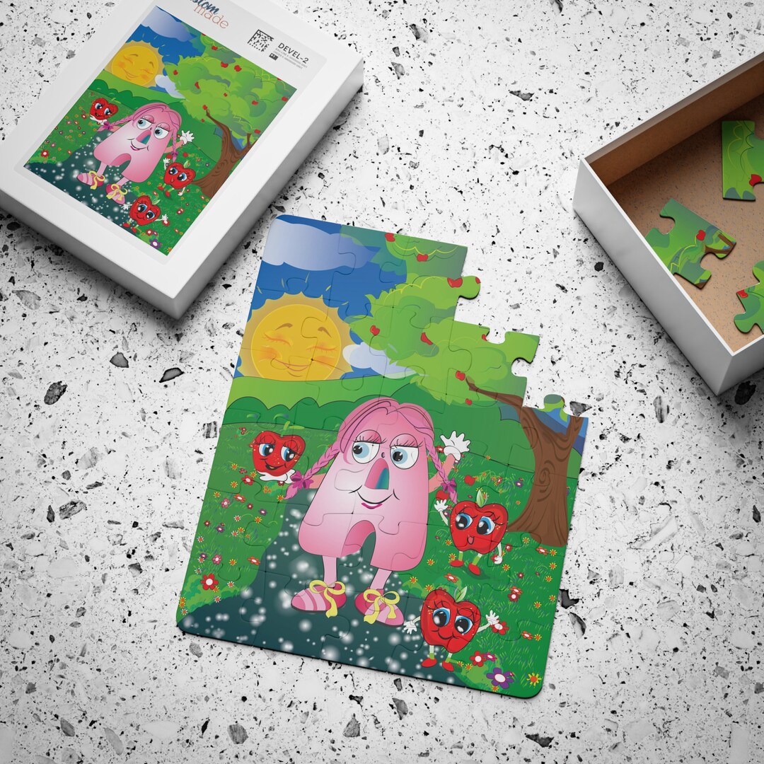 Alpha Buddies alpha A Initial Alphabet Kids' Puzzle, 30-piece - Etsy