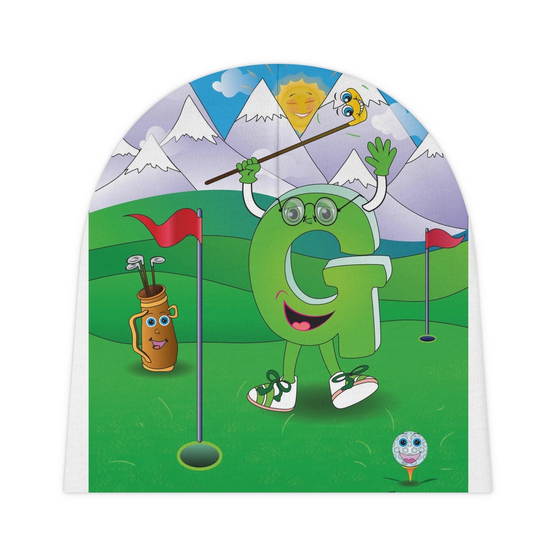 Alpha Buddies Green goofy G Golfer's Baby - Etsy