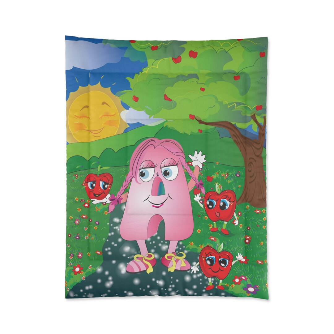 Alpha Buddies alpha A Alphabet Initial Comforter - Etsy