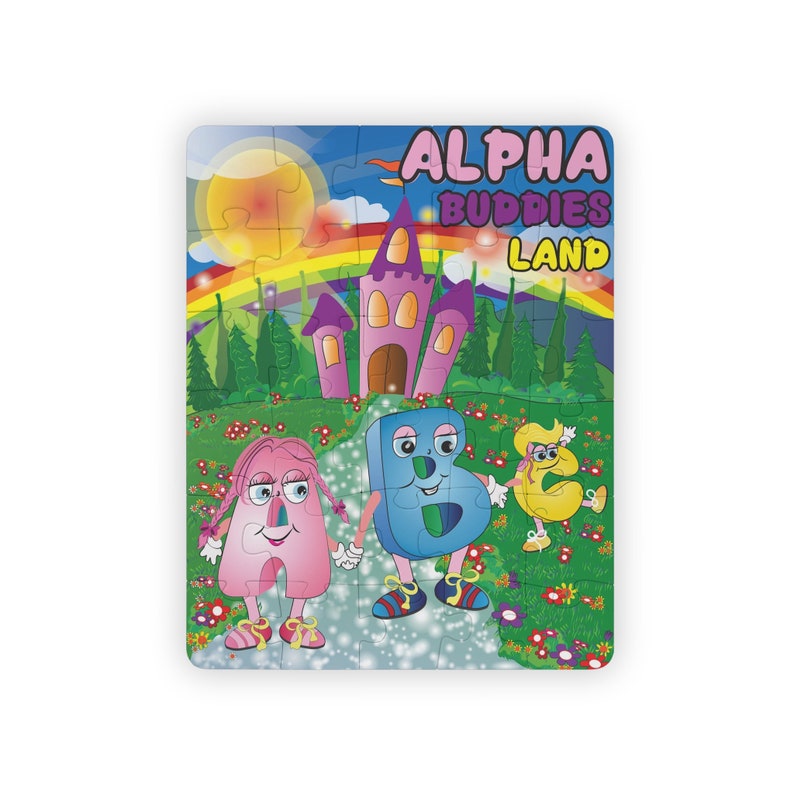 Alpha Buddies Land Kids' ABC Alphabet Puzzle, 30-piece - Etsy