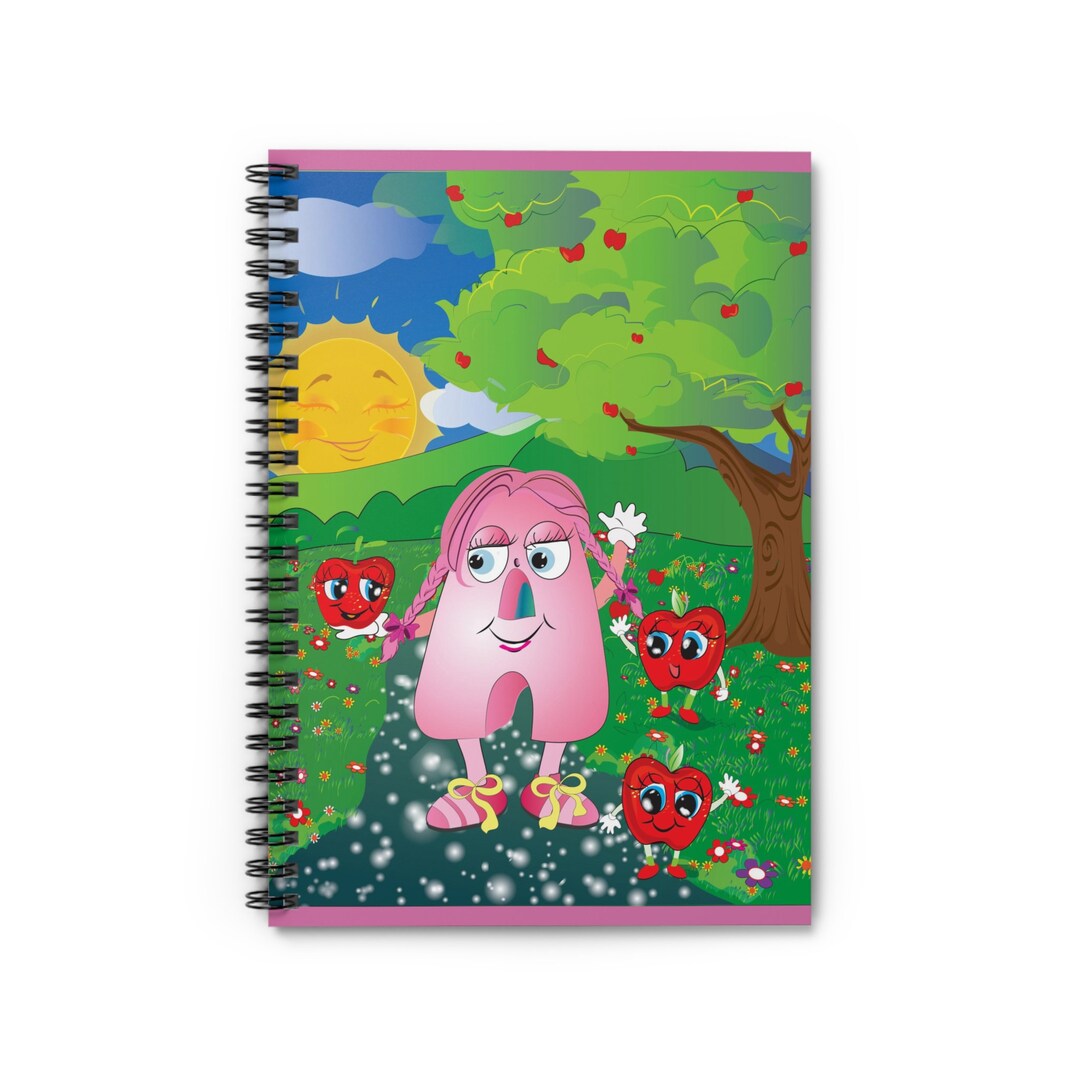 Alpha Buddies alpha A Alphabet Spiral Notebook Ruled Line - Etsy