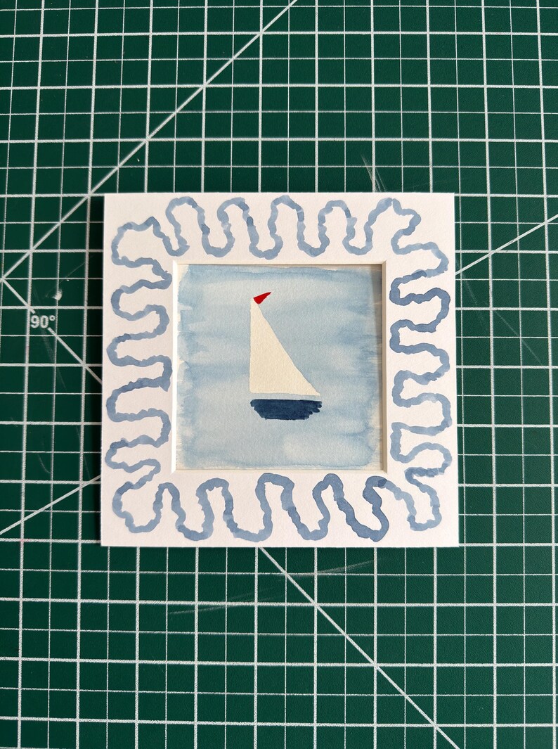 Mat for 6x6” Frame, 4x4” Opening - Etsy