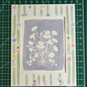 Mat for 8x8 Frame, 6x6 Opening Hand Painted, Multi Options - Etsy