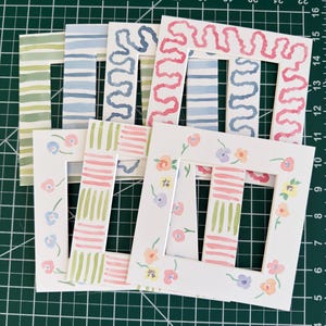 Mat for 6x6” Frame, 4x4” Opening - Etsy