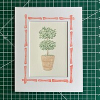 Mat for 8x8 Frame, 6x6 Opening Hand Painted, Multi Options - Etsy