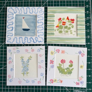 Mat for 6x6” Frame, 4x4” Opening - Etsy