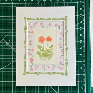 Mat for 9x12” Frame, 6x8” Opening- Hand Painted, Multi Options - Etsy