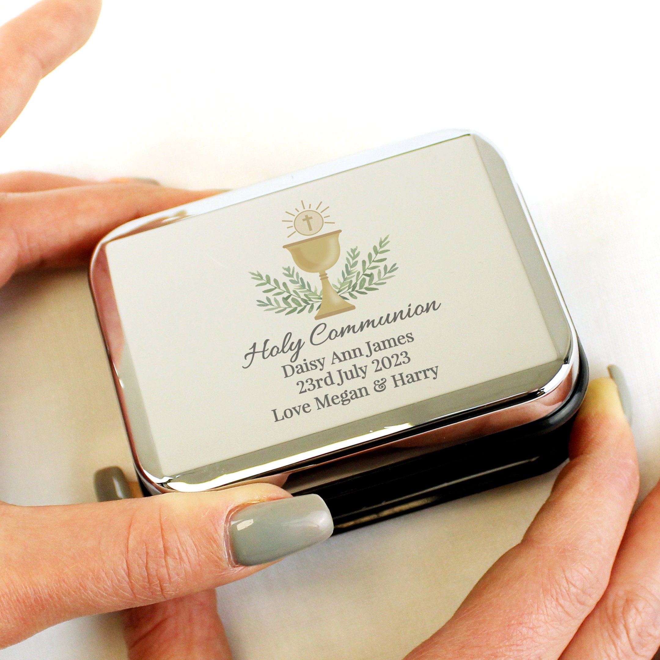 First Holy Communion Personalised Gift Trinket Storage Box Keepsake - Etsy