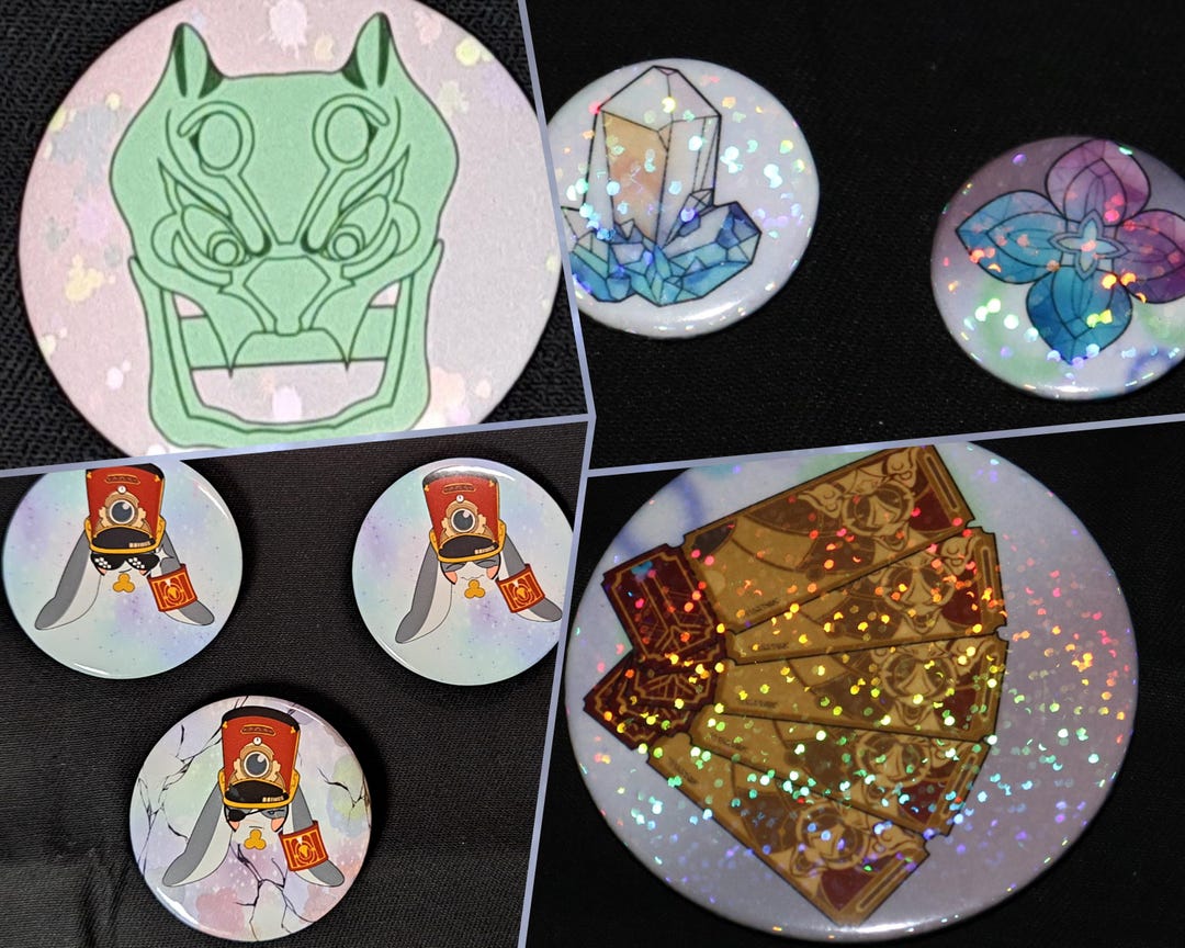 HSR Themed Buttons (NEW!) - Etsy