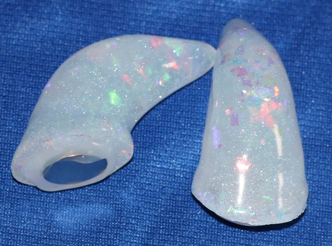 Mother-of-pearl Horns (glow-in-the-dark) - Etsy