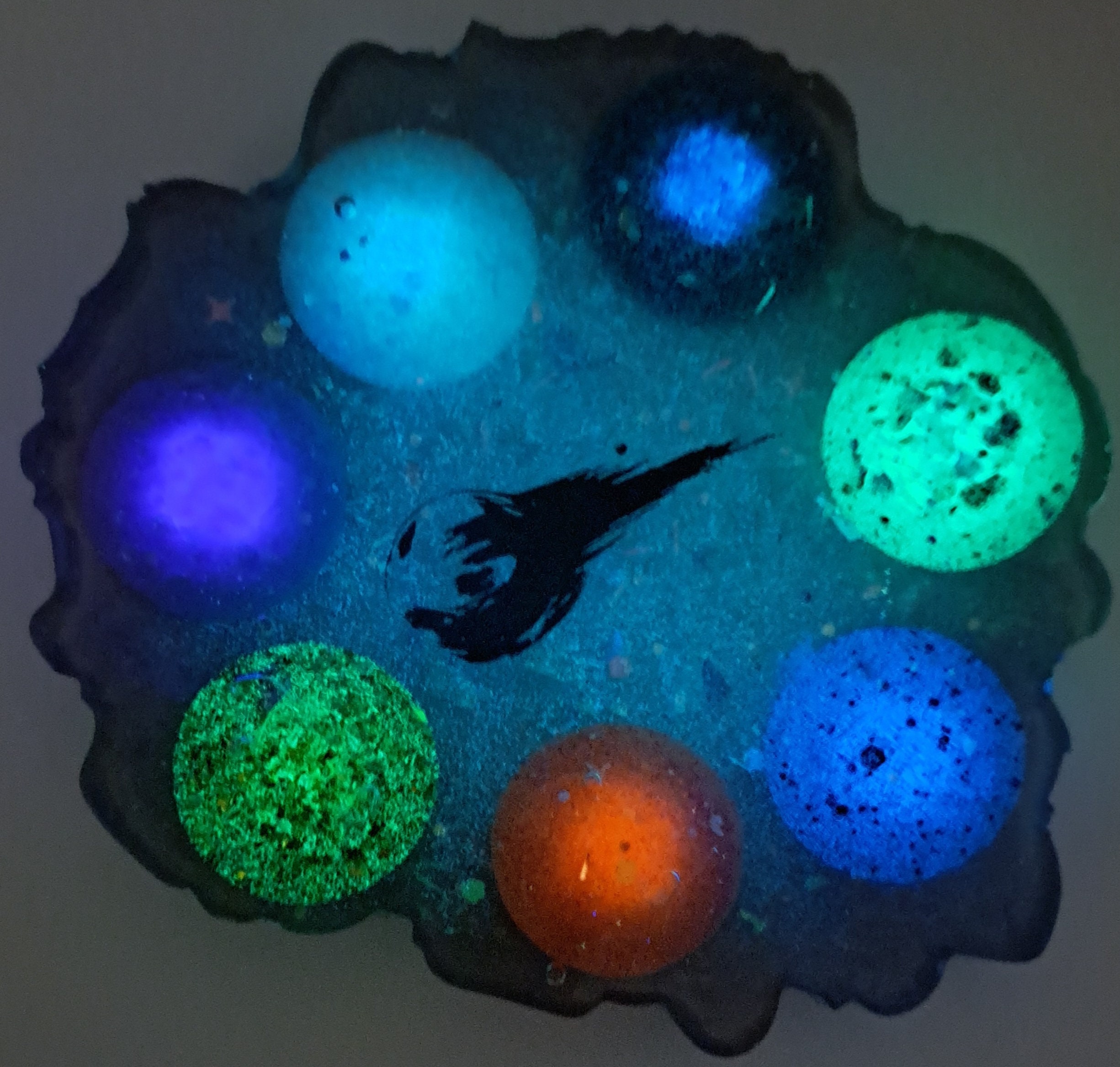 VII Themed Glow-in-the-dark Coaster - Etsy