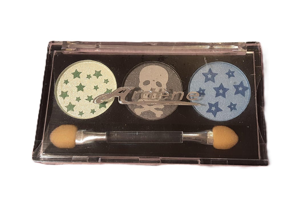NOS NIP Y2K Vintage Ardene Eyeshadow Trio Palette – Stars & Skull ...