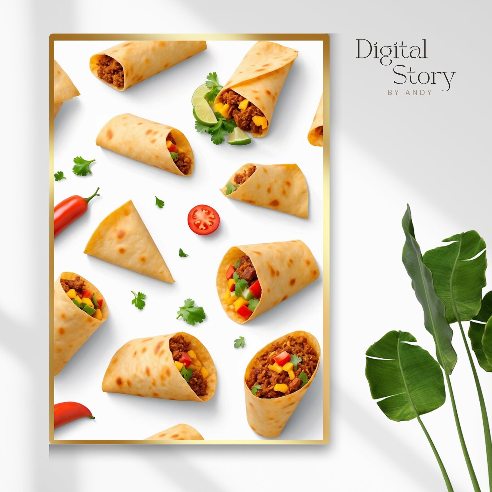 Fried Burritos Poster - Etsy