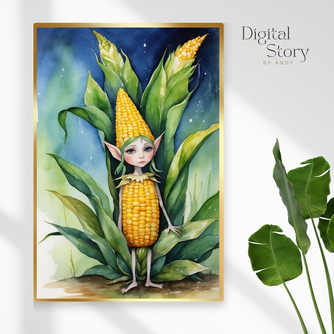 Corn Elf - Etsy