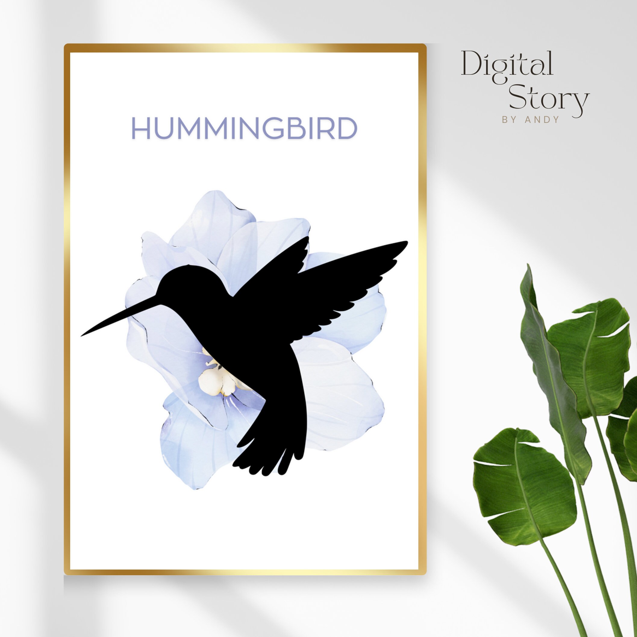 Poster Hummingbird - Etsy