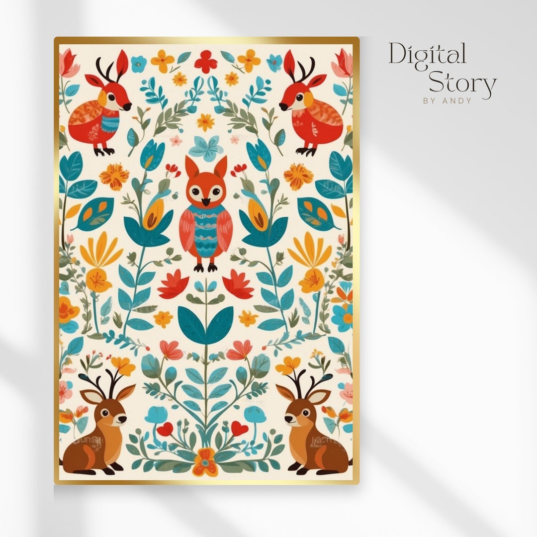Fantasy Spring Folklore Animal - Etsy