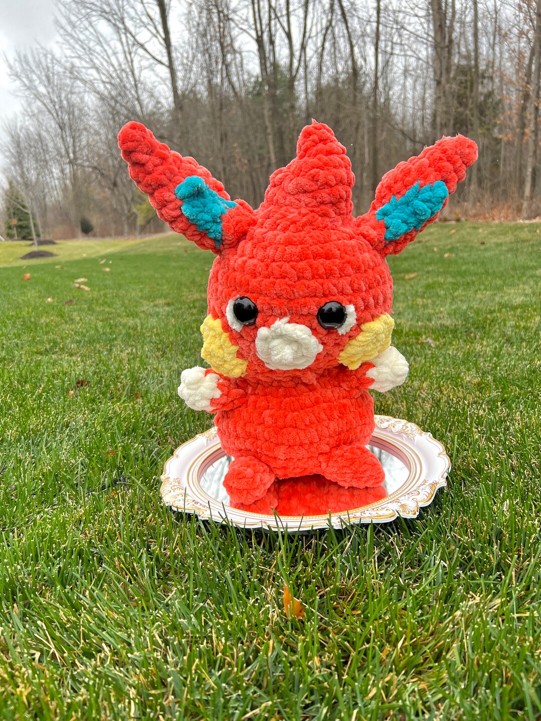 Handmade Pawmi Jumbo Ultra Soft Pokemon Chibi Plush - Etsy