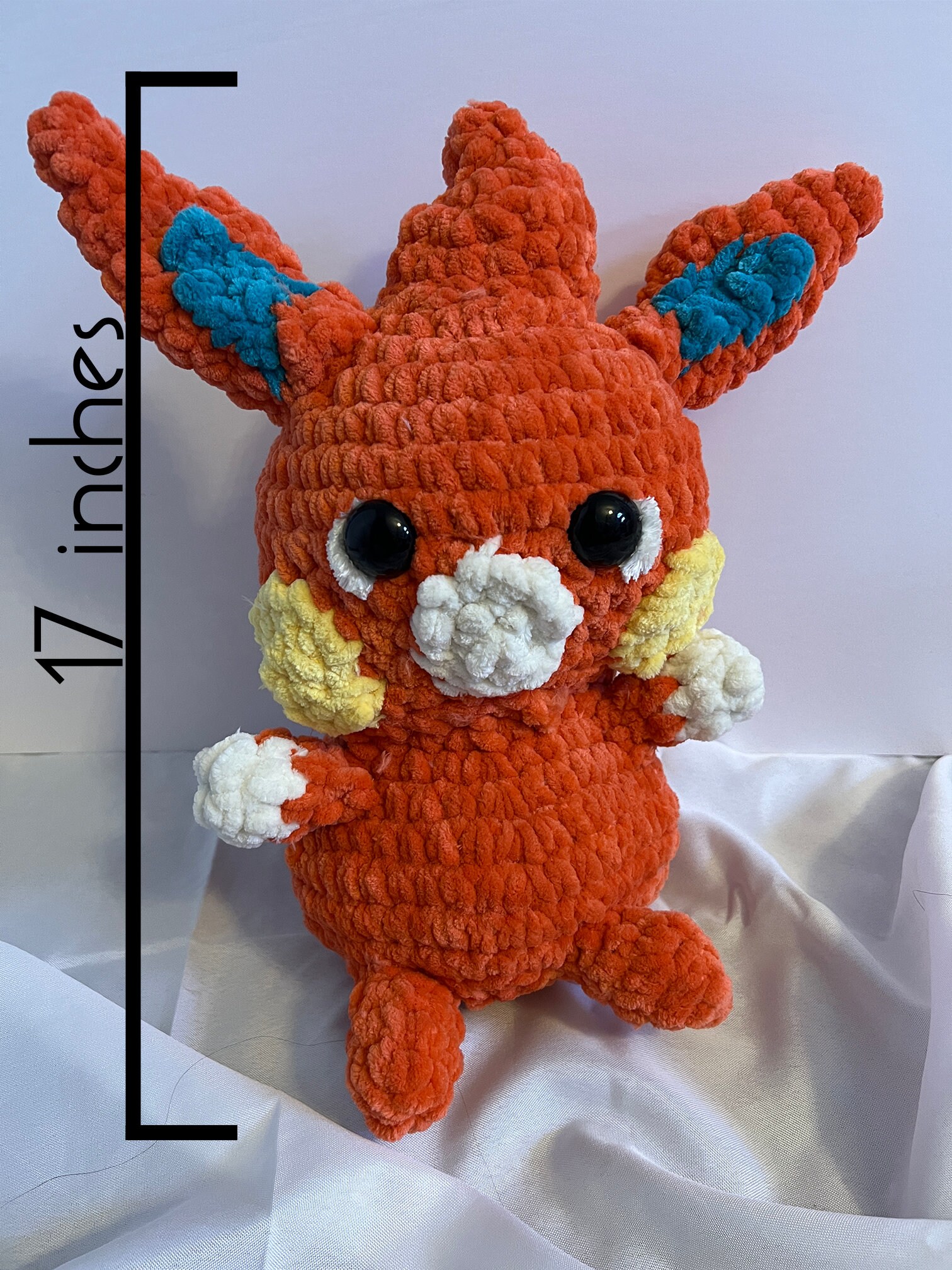 Handmade Pawmi Jumbo Ultra Soft Pokemon Chibi Plush - Etsy