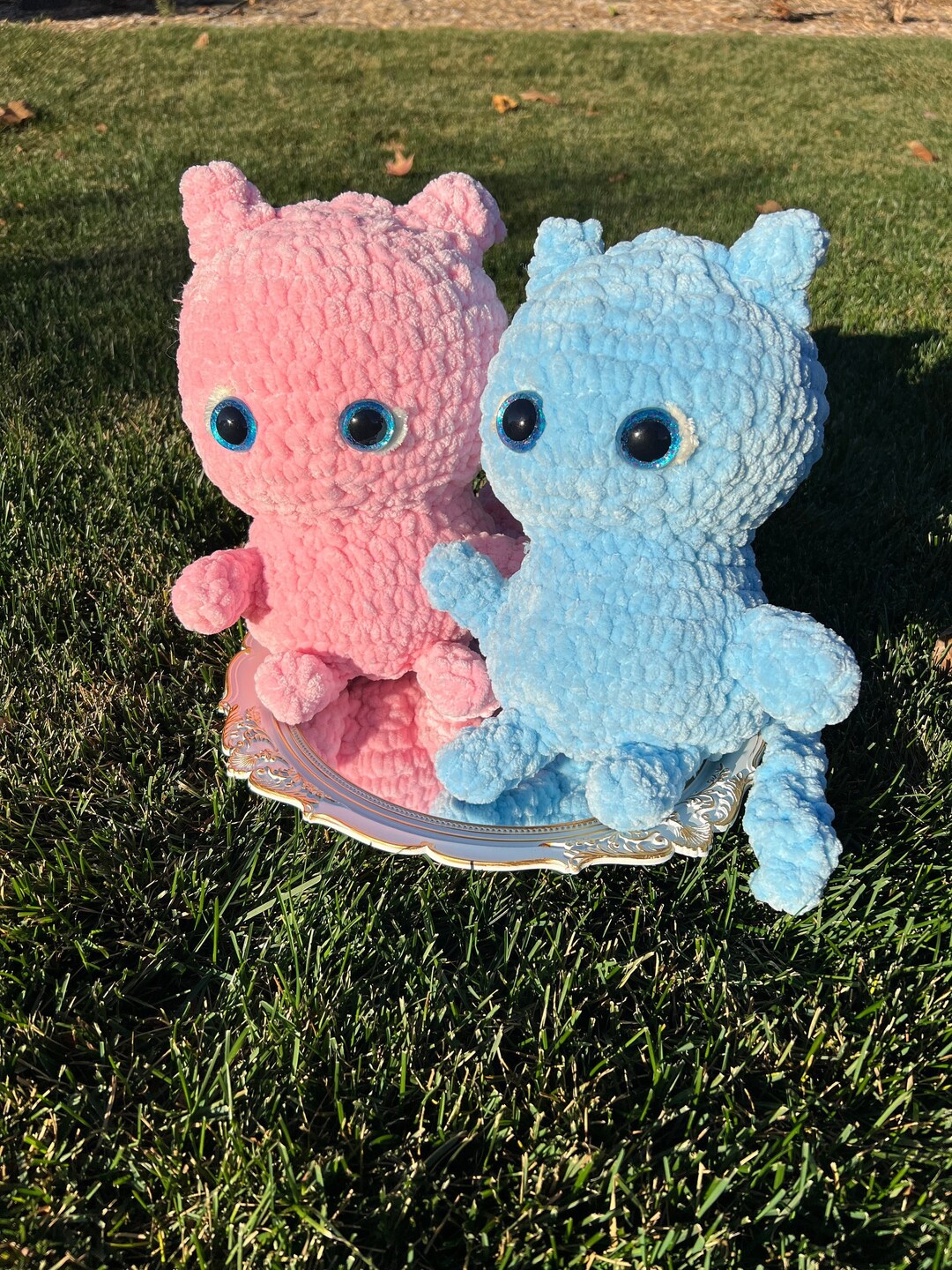 Handmade Mew Jumbo Ultra Soft Pokemon Chibi Plush - Etsy
