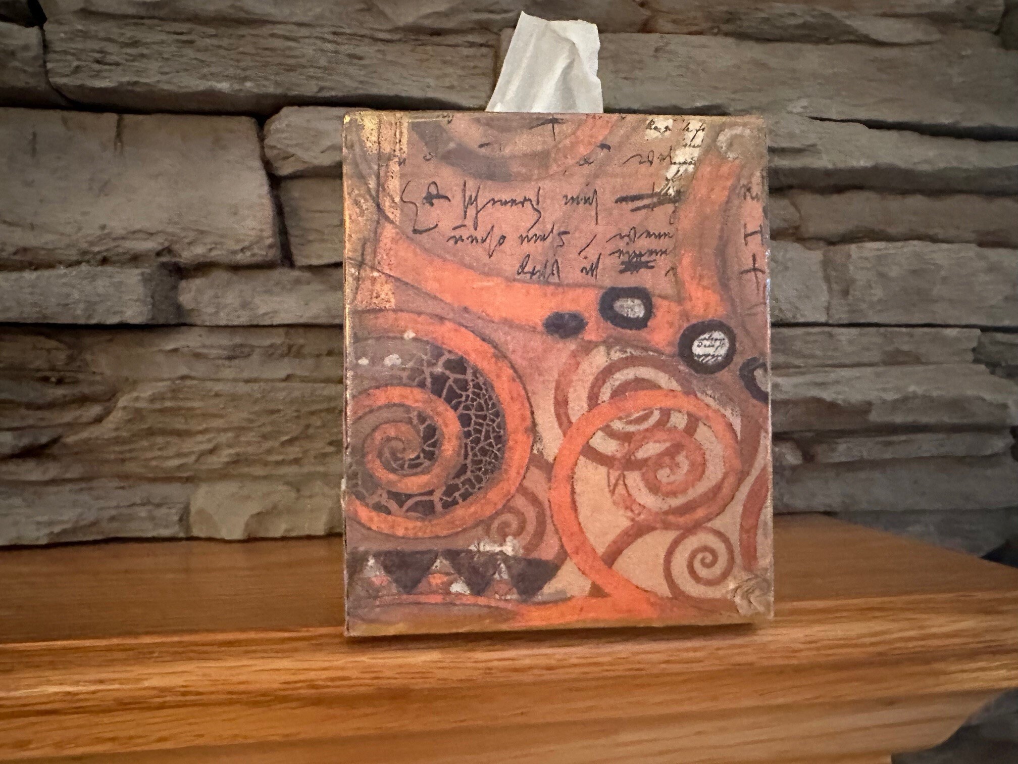 Upcycle Tissue Box Cover Theme Gustav Klimts the Kiss, & woman in Gold ...