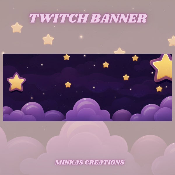Purple Banner - Etsy