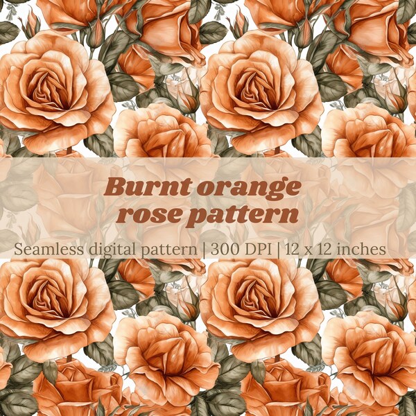 Burnt Orange Pillow - Etsy