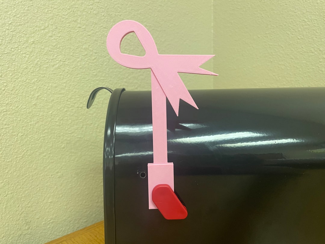 Breast Cancer Ribbon Mailbox Flag - Etsy