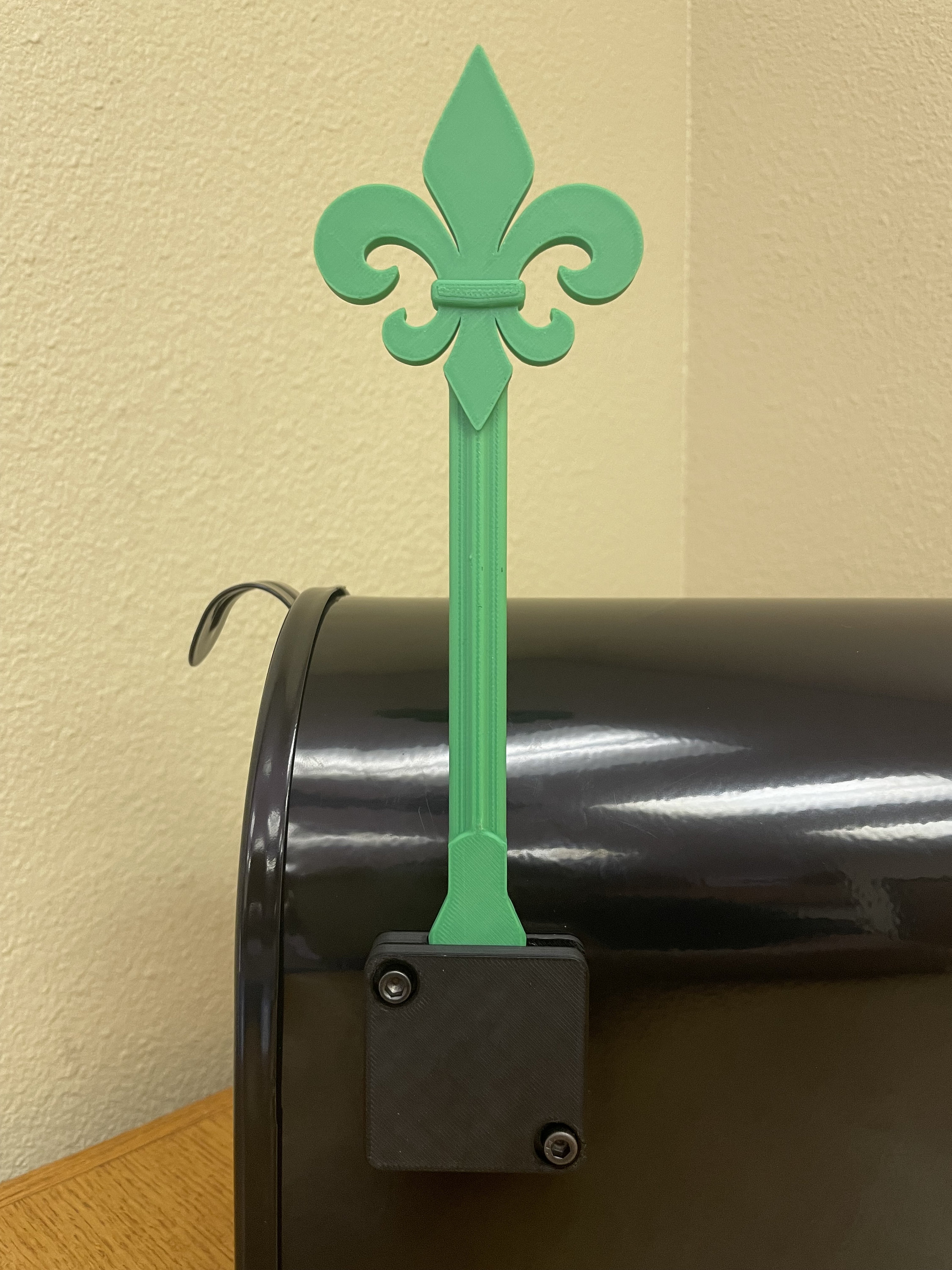 Fleur Di Lis Mail Box Flag Mardi Gras - Etsy