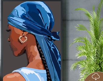 Durag Art - Etsy