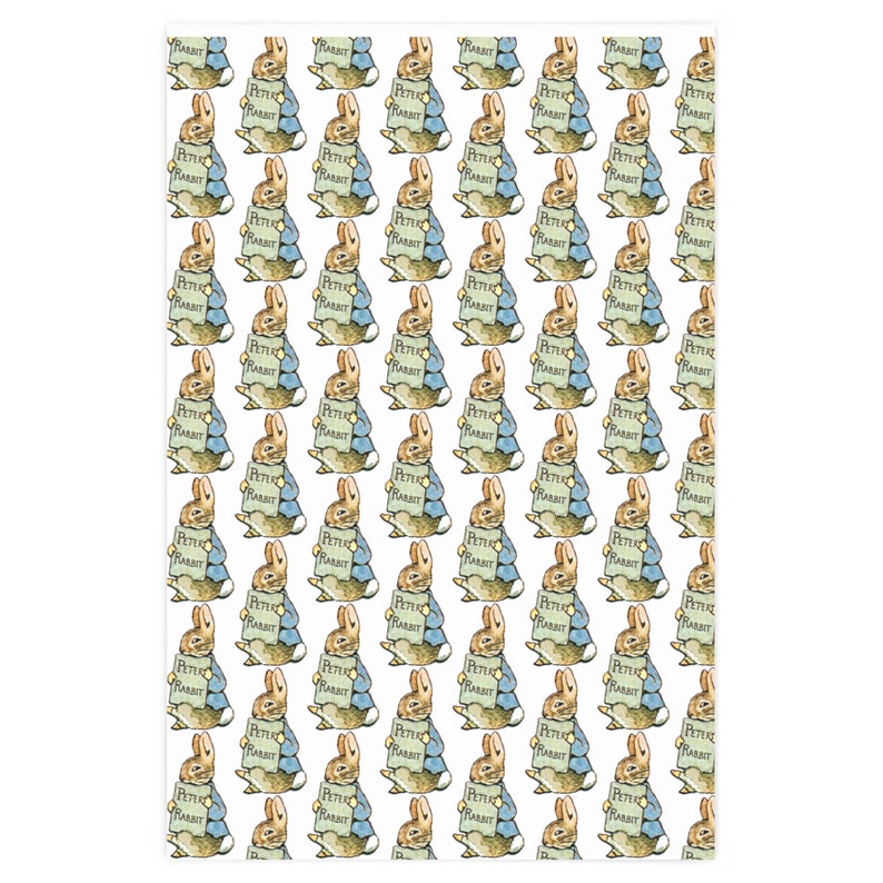 Beatrix Potter Peter Rabbit Gift Wrapping Paper - Etsy
