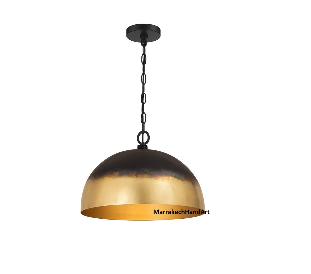 Brass Dome Pendant Lamp Brass Oxide Lamp Wholesale Brass Dome - Etsy