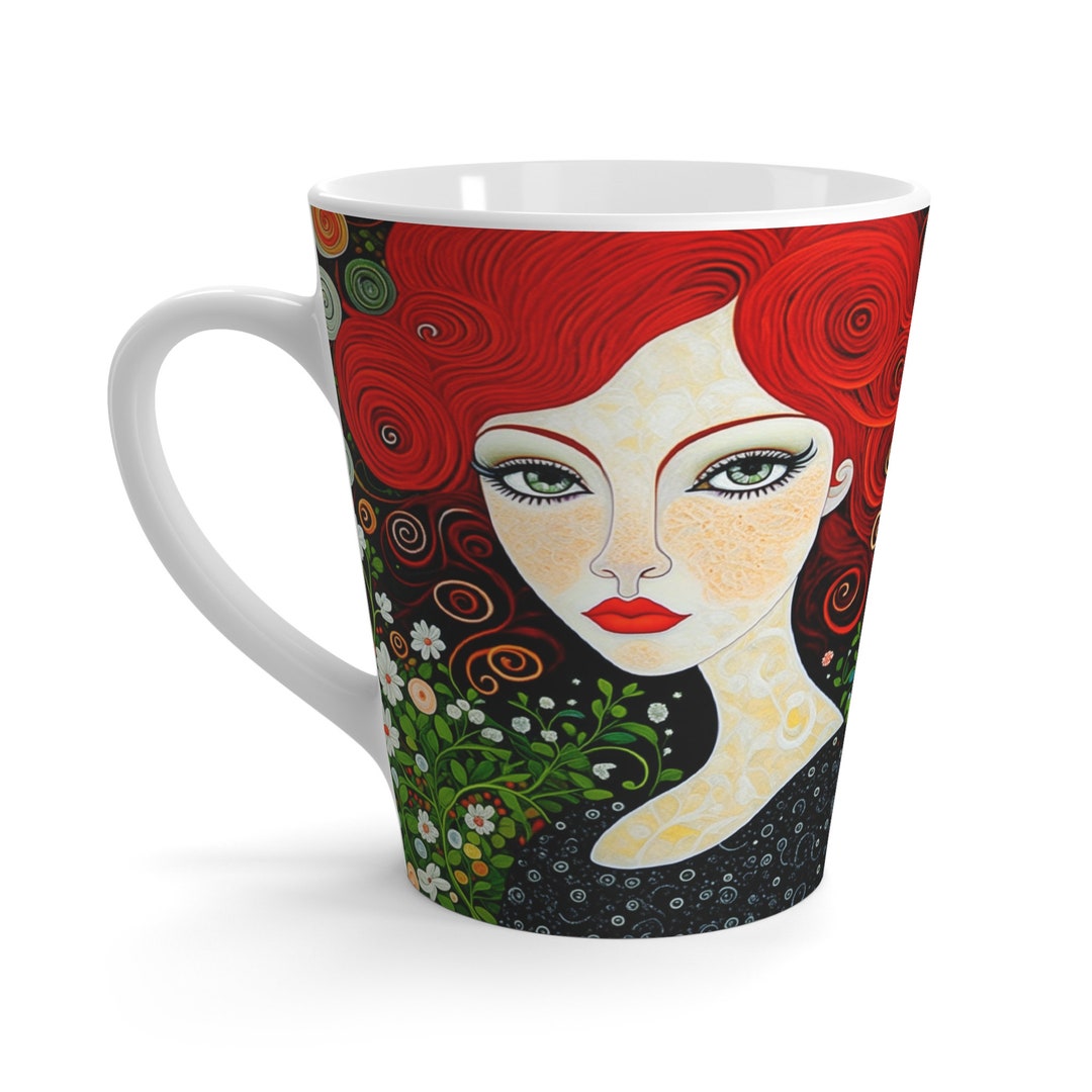 Boho Cottage Coffee Tea Mug Colorful Coffee Tea Mug Cottagecore Coffee ...