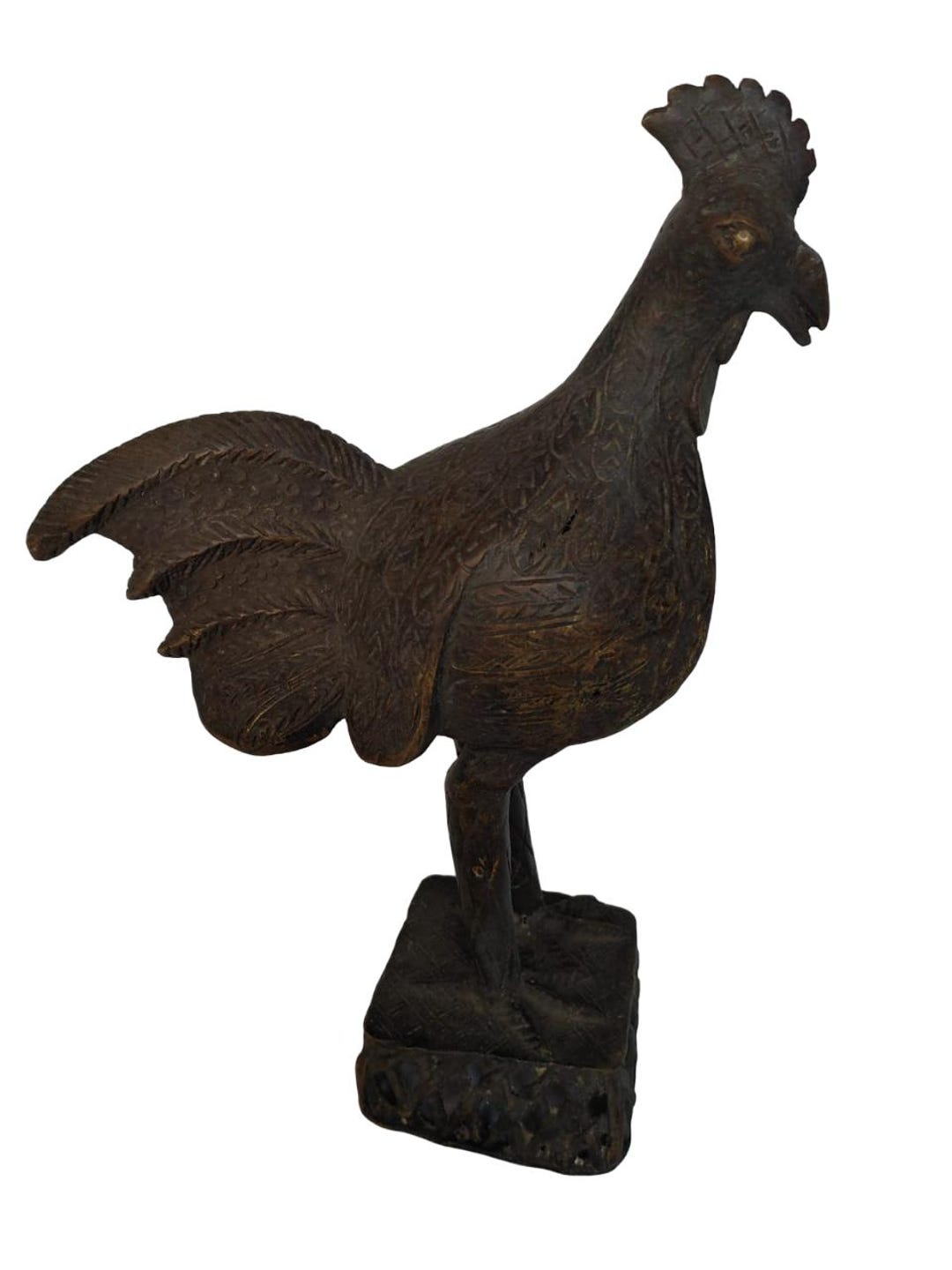 Bronze Benin Cockerel (okukor) From the Benin Kingdom Nigeria. - Etsy