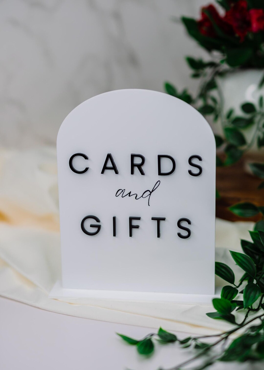 3D Cards and Gifts Arch Sign | Cards and Gifts Arch Sign | Gifts and ...