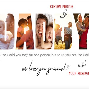 PRINTABLE Mom Collage, Mommy Photo Collage, Customized Mother's Day Gift, Gift for Mom ...