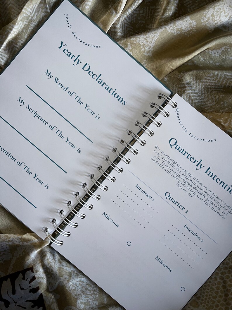 Christian Daily Planner | Prayer Journal | Daily 2025 Planner | Bible ...