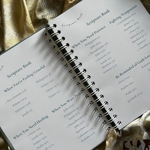 Christian Daily Planner | Prayer Journal | Daily 2025 Planner | Bible ...