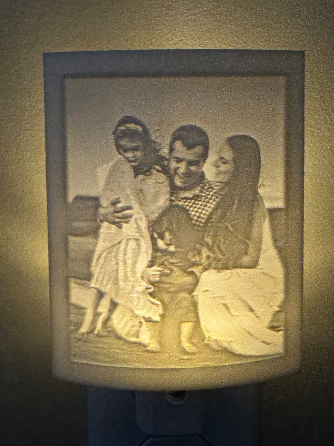 Lithophane, Family Picture, Couple Picture, Night Light, Customized ...