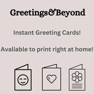 Colorful Confetti Birthday Card: Printable 5x7 Blank Card (digital ...