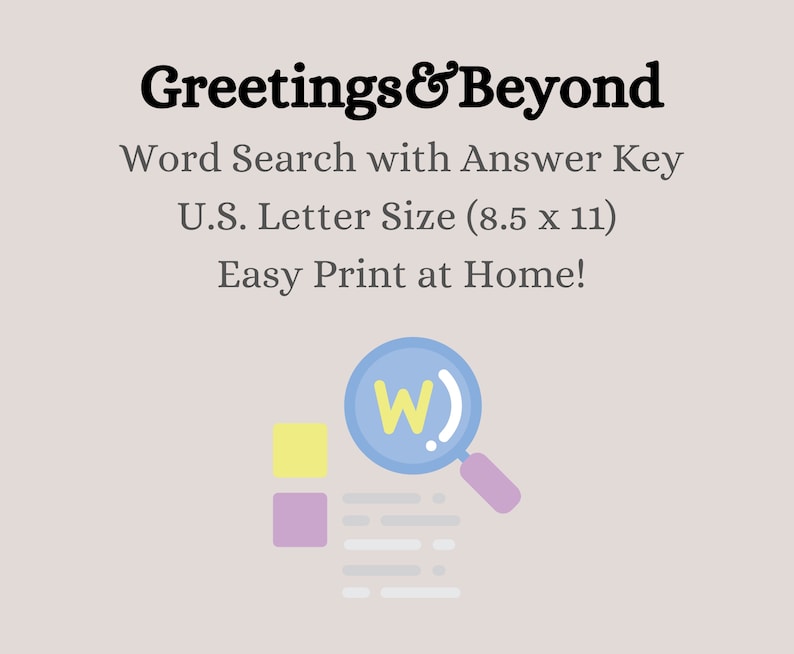 Custom Printable Word Search, Printable Word Search With Answer Key ...