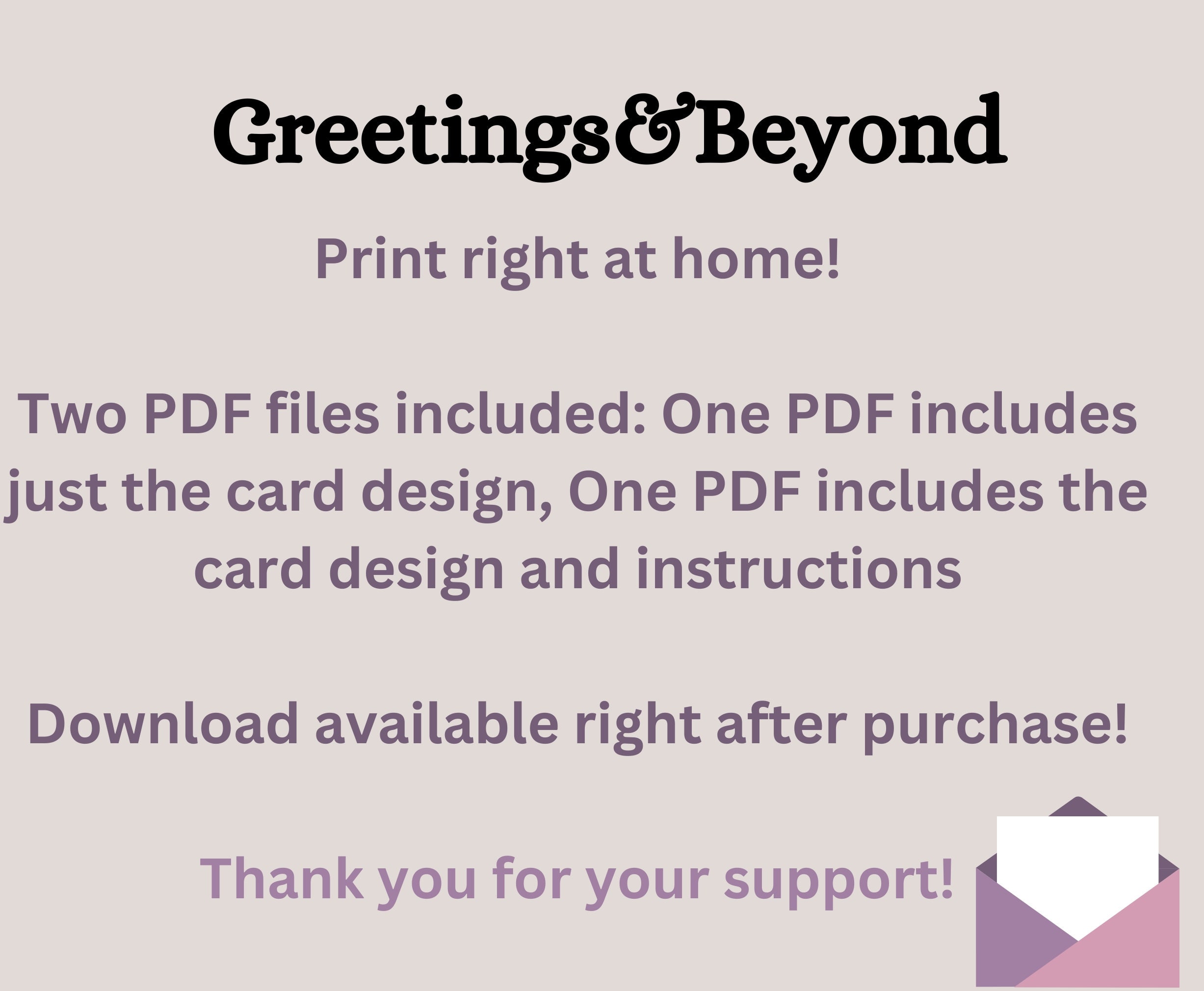 Welcome Baby Moon Card, Printable Digital Download Card, 7x5 Size Card ...