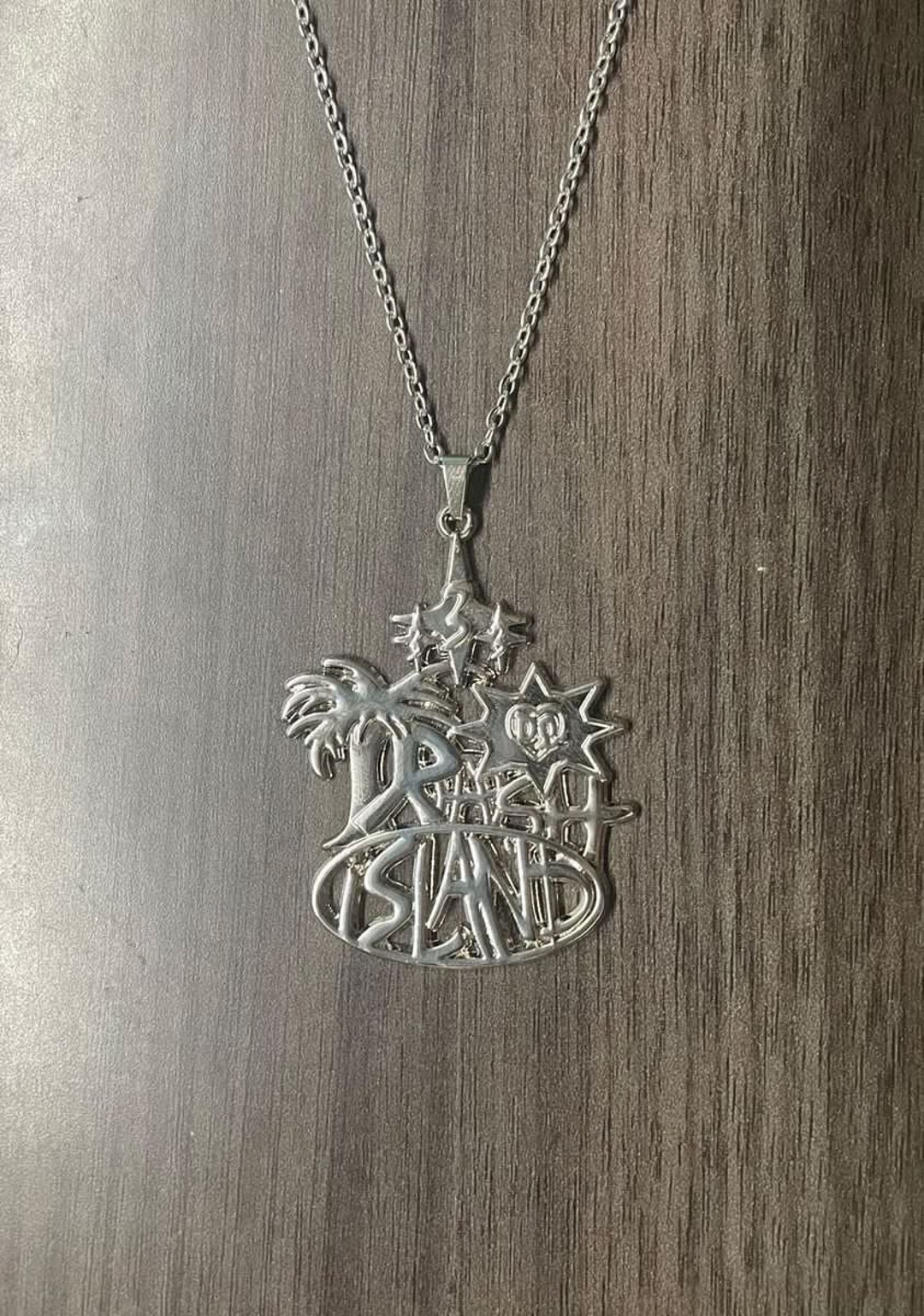 Drain Gang Bladee Trash Island Necklace - Etsy