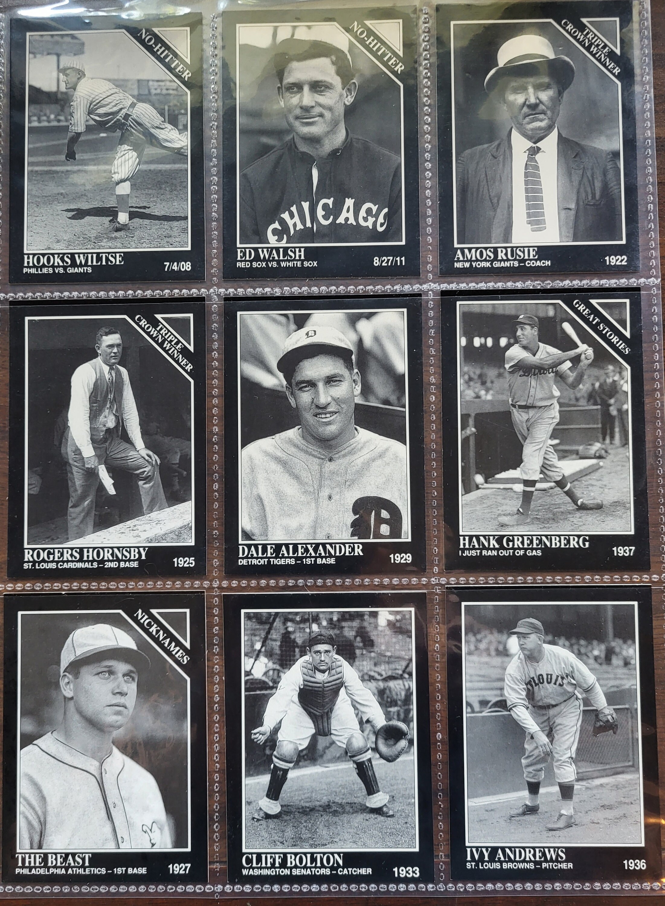 1992 CONLON COLLECTION. Rogers Hornsby, Hank Greenberg Are Among These ...